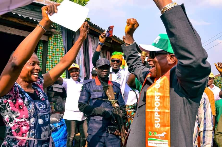 Delta2023: Gbagi takes SDP campaign to Ukwuani market, his message is ...