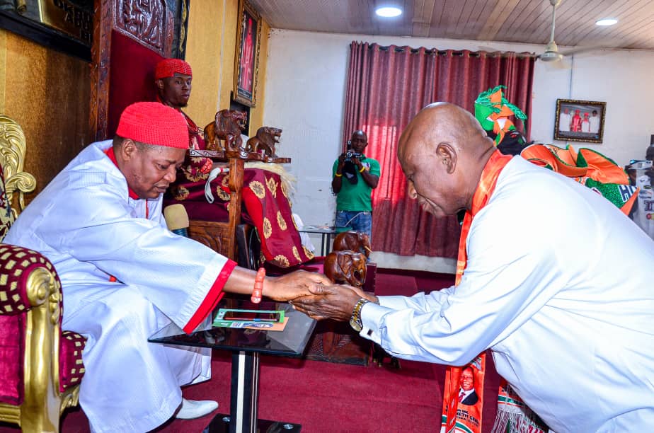 Liberate Delta 2023: Patani traditional rulers give warm welcome to Gbagi