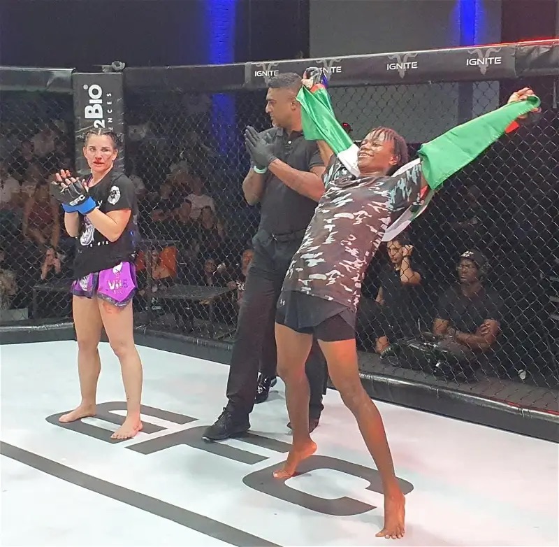 Check out the Nigerian police woman who defeated reigning champion of ...