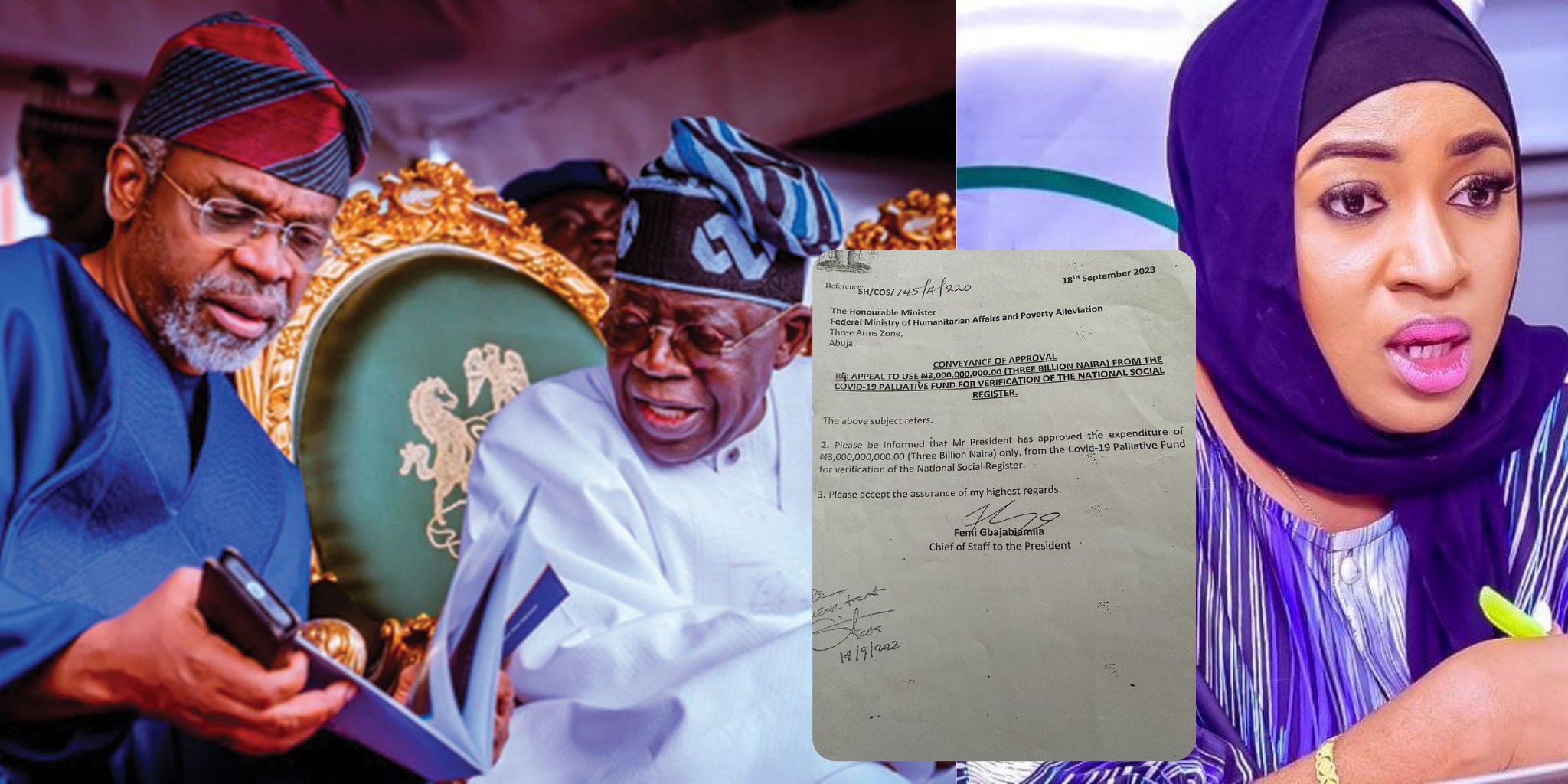 REVEALED: President Tinubu approved the N3bn for which Betta Edu is suspended, see approval ...