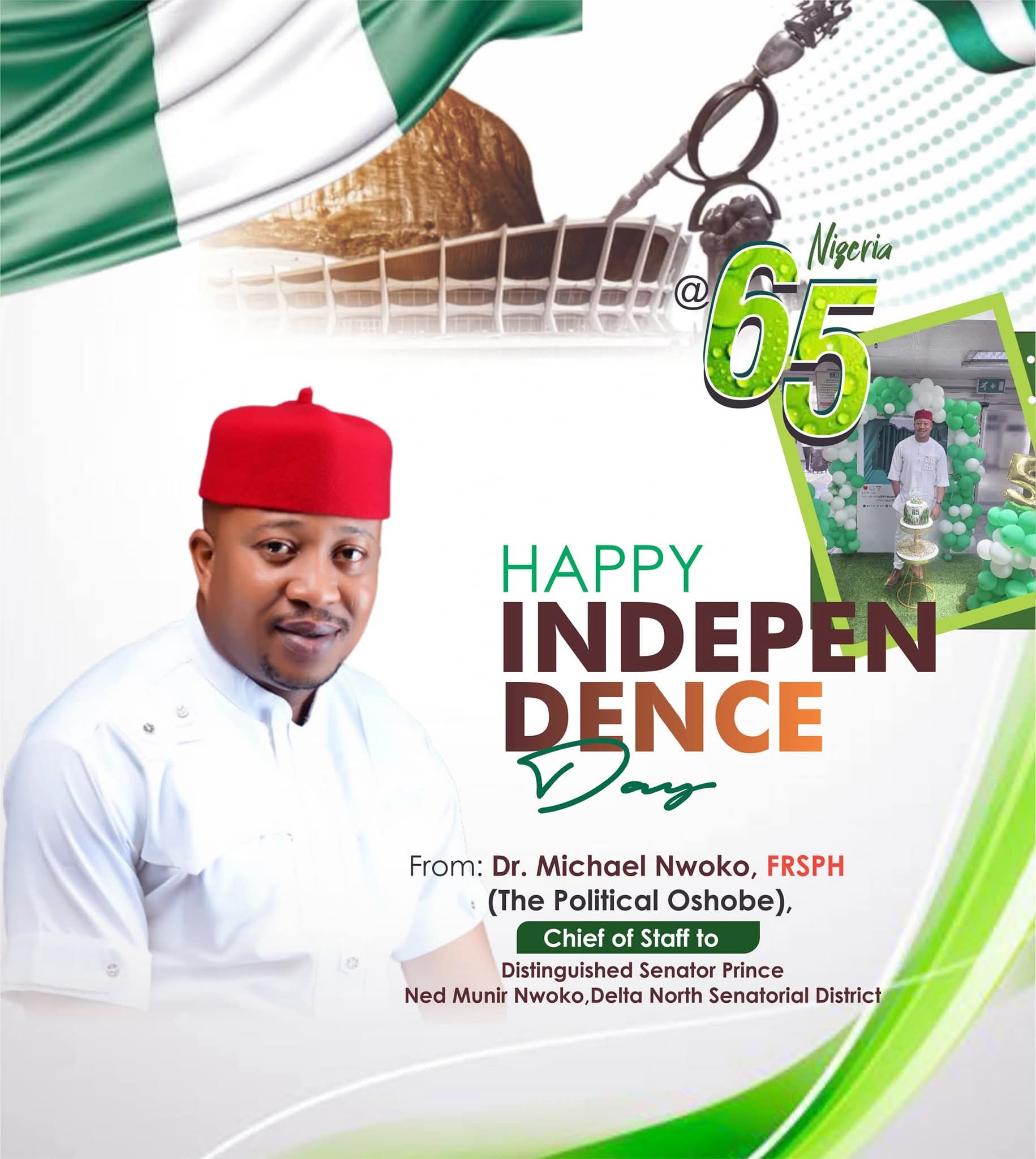 Nigeria@65: Dr. Michael Nwoko Urges Unity, Patriotism in Independence ...