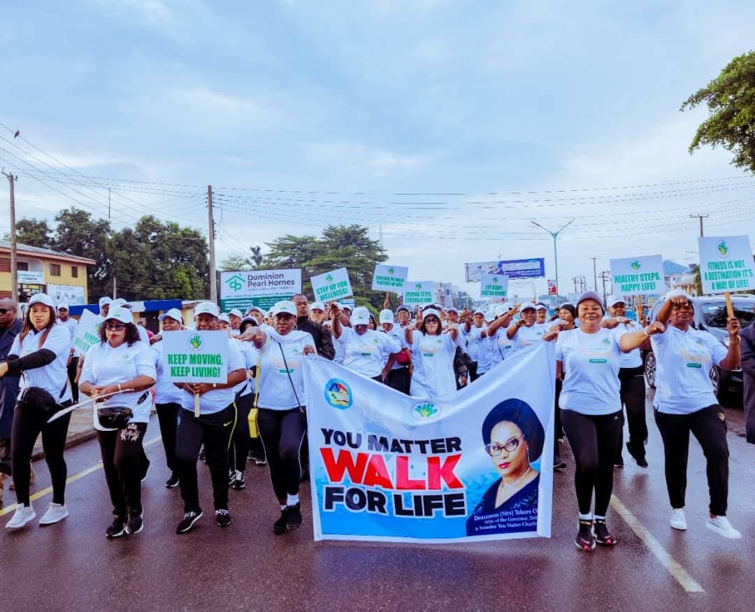 You Matter Walk for Life: Delta First Lady Leads Women in 10,000-Step ...